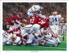 The Goal Line Dive Limited Editions by Daniel A. Moore