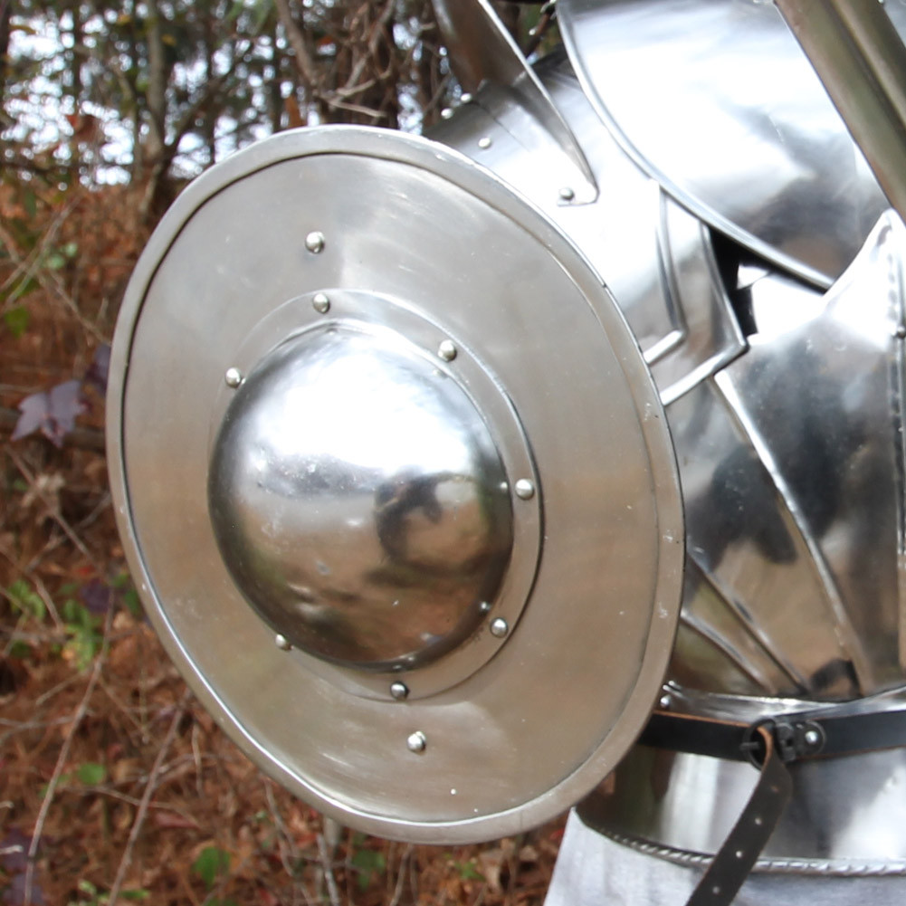 Medieval Archers Combat Buckler Shield – 16 Gauge Steel