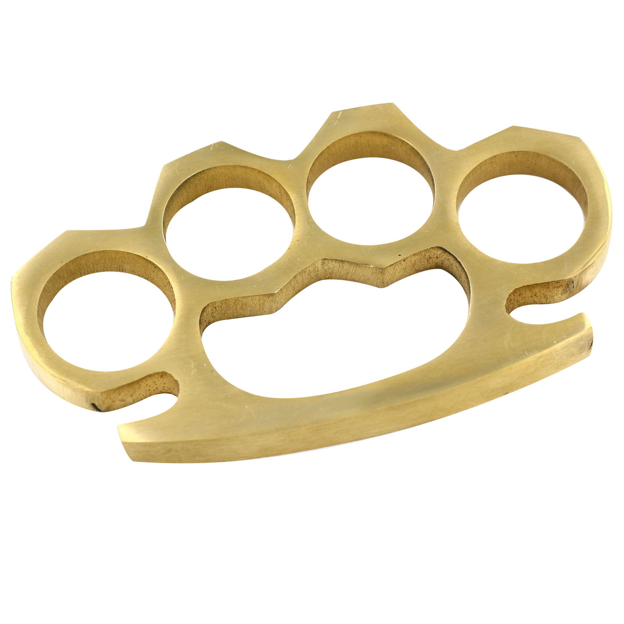 Fisticuffs Classic Brass Knuckles Paperweight - 100% Pure Brass