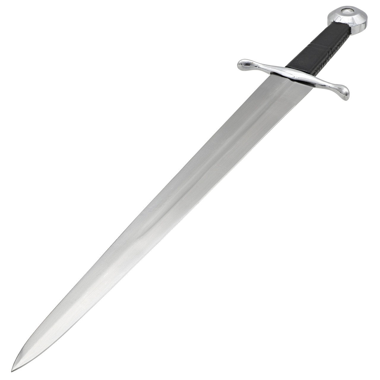 Coustille Combat Dagger with Polished EN45 Steel Blade and Nickel ...