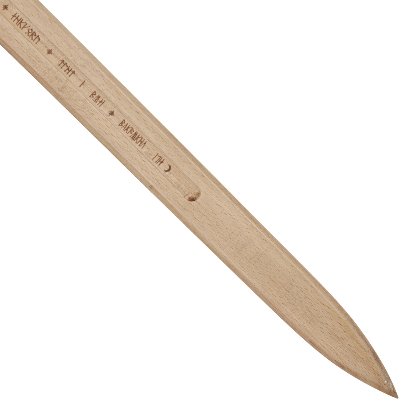 Engraved Wooden Cosplay Training Sword