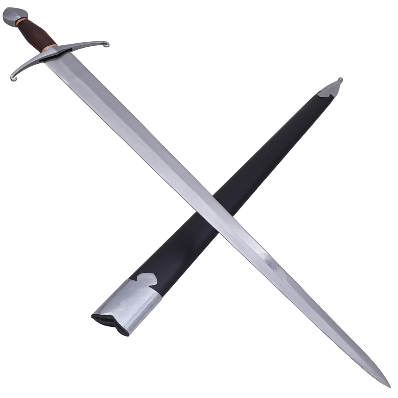 Battle Ready Medieval Double Edge Sword – EN45 Steel Blade