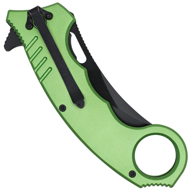 Shredded Killer Karambi Spring Assisted Knife