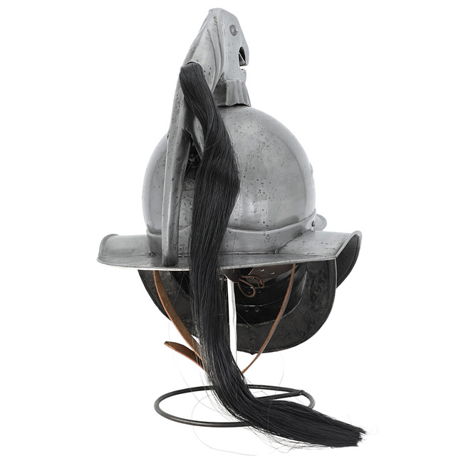 18-Gauge Steel Gladiator Helmet – Classic Spartacus Warrior Design
