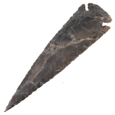 5 Inch Medieval Flint Agate Arrowhead