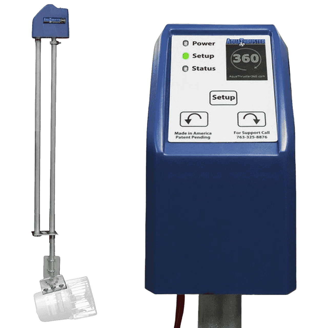 Aquathruster 360 Oscillator with Circulator & Mount | Lakeshore & Dock ...