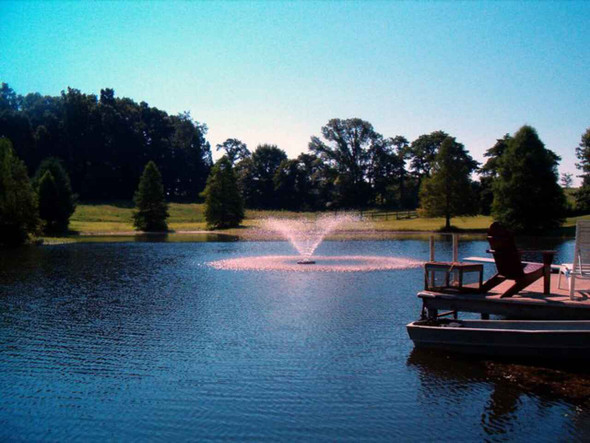Pond Pro Atlas- 6000 (1/2 HP)Floating Pond Fountain | Fountains | Pond ...