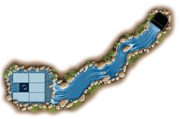 Aquascape DIY Backyard Waterfall Kit