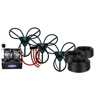 Pond Pro Canada Fountains, Aeration, Windmill Aeration, Pond Dye, Algaecide