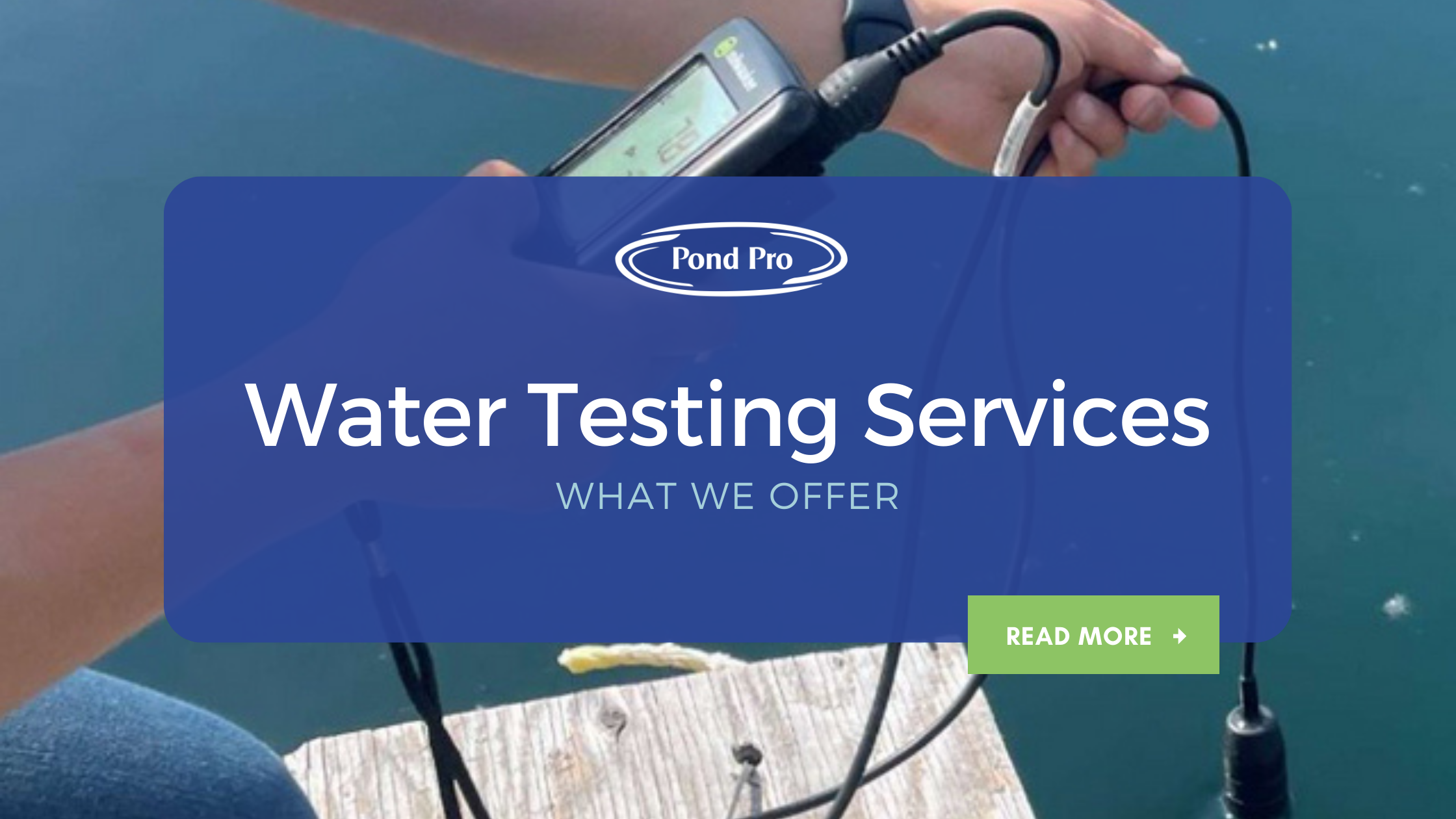 Pond Pro Water Testing Services - Pond Pro Canada