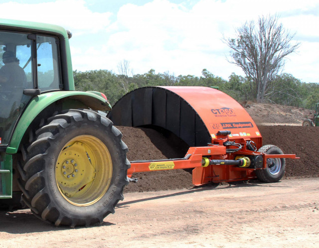 Compost Windrow Turner 3.6 meter wide