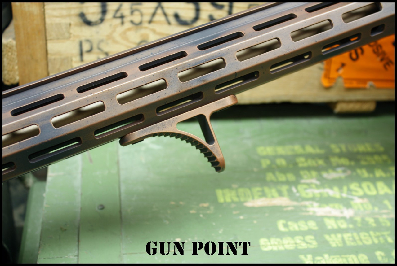 B5 SYSTEMS AR15 SKELETONIZED ALUMINUM FORWARD GRIPSTOP HAND STOP RED AR ...