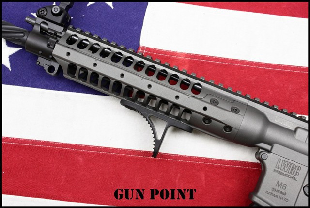 B5 SYSTEMS AR15 SKELETONIZED ALUMINUM FORWARD GRIPSTOP HAND STOP RED AR ...