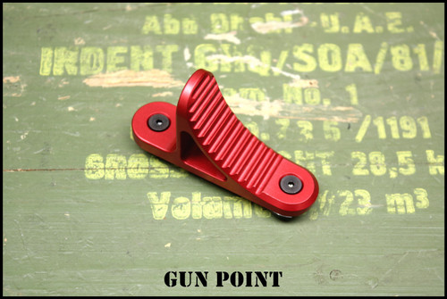 B5 SYSTEMS AR15 SKELETONIZED ALUMINUM FORWARD GRIPSTOP HAND STOP RED AR ...