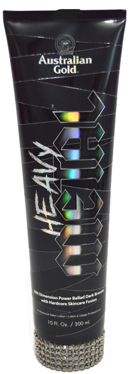 Australian Gold Heavy Metal 20th Dimension Dark Bronzer Tanning Lotion ...