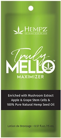 Hempz TRULY MELLO Maximizer Tanning SAMPLE PACKET .57 oz ...