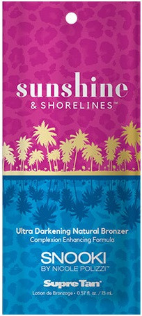 Supre SNOOKI SUNSHINE & SHORELINES Natural Bronzer Tanning SAMPLE ...