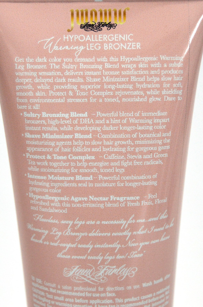 Australian Gold Jwoww Warming Leg Bronzer Hypoallergenic Tanning Lotion ...