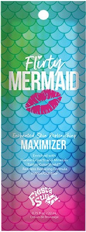 Fiesta Sun FLIRTY MERMAID Maximizer Tanning SAMPLE PACKET .75 oz ...