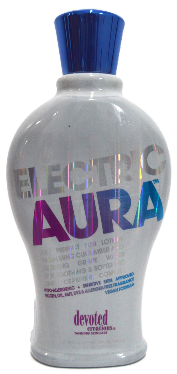 Devoted Creations Electric Aura Hypo-Allergenic Tanning Lotion 12.25 oz