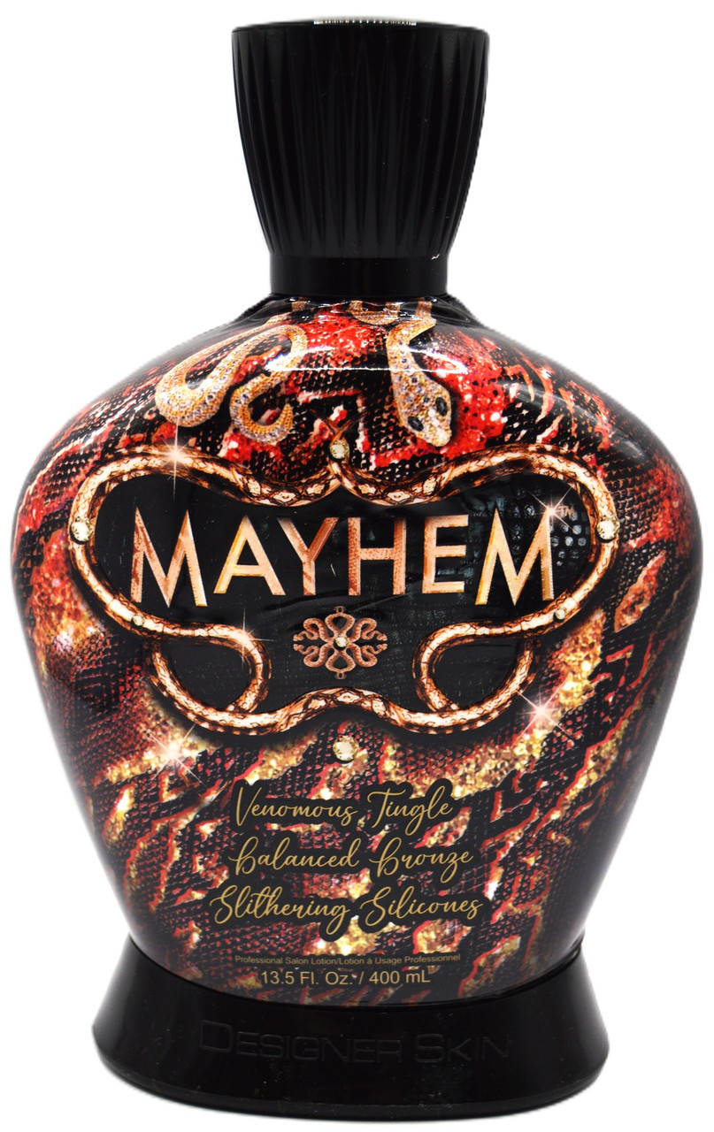 Designer Skin Mayhem Venomous Tingle Balanced Bronze Tanning Lotion 13.5 oz