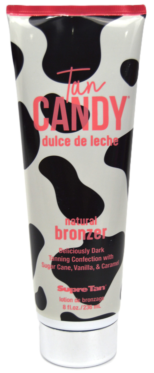 Supre Tan Candy Dulce De Leche Natural Bronzer Dark Tanning Lotion 8 oz