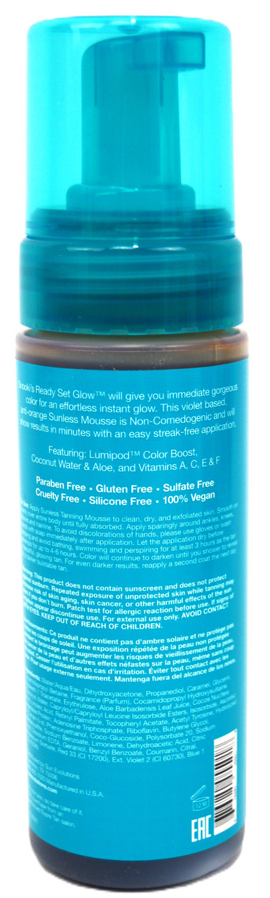 Supre Snooki Ready Set Glow Sunless Tanning Mousse 6 oz