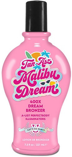 Tan Asz U Malibu Dream 400X Dream Bronzer Tanning Lotion 7.5 oz