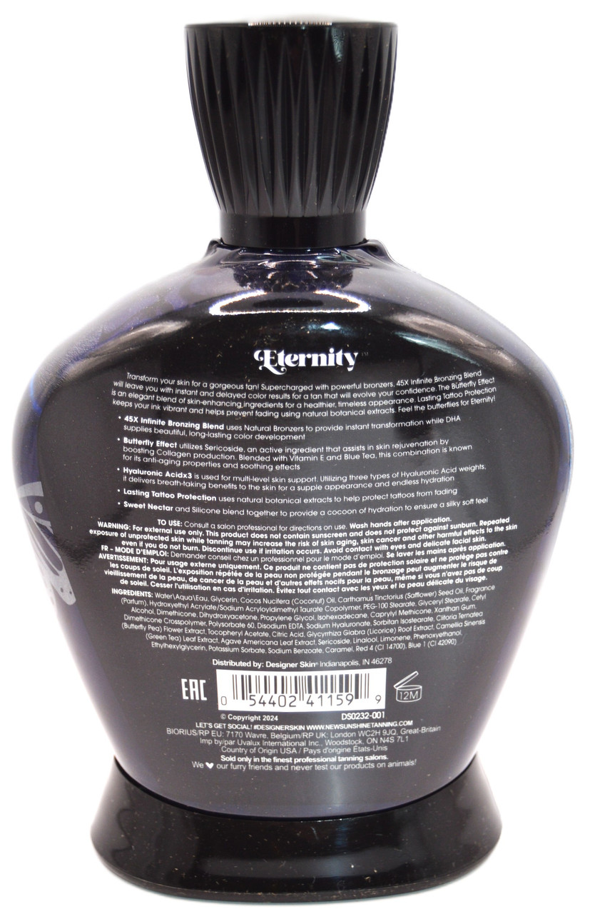 Designer Skin Eternity 45X Infinite Bronzing Blend Tanning Lotion 13.5 oz