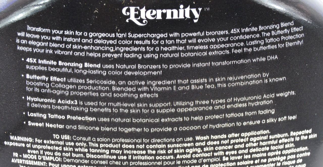 Designer Skin Eternity 45X Infinite Bronzing Blend Tanning Lotion 13.5 oz