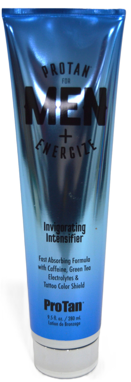 Pro Tan for Men + Energize Invigorating Intensifier Tanning Lotion 9.5 oz