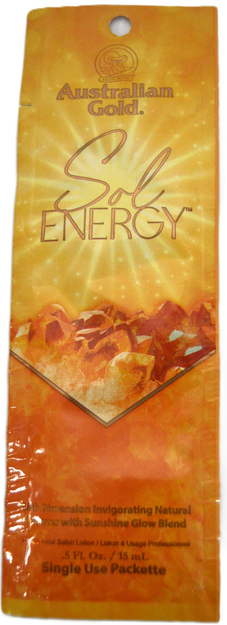 Australian Gold Sol Energy Natural Bronzer 5 Packet Sample Bundle