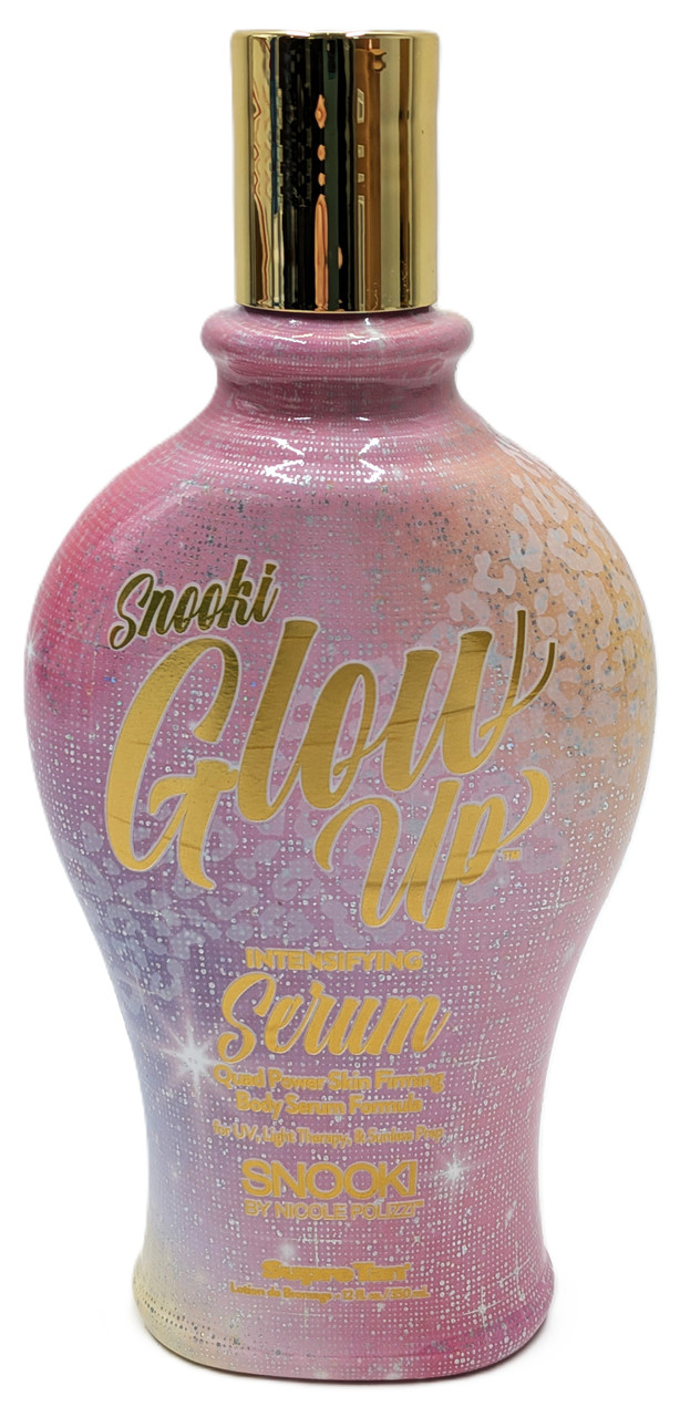 Supre Tan Snooki Glow Up Intensifying Serum Tanning Lotion 12 oz