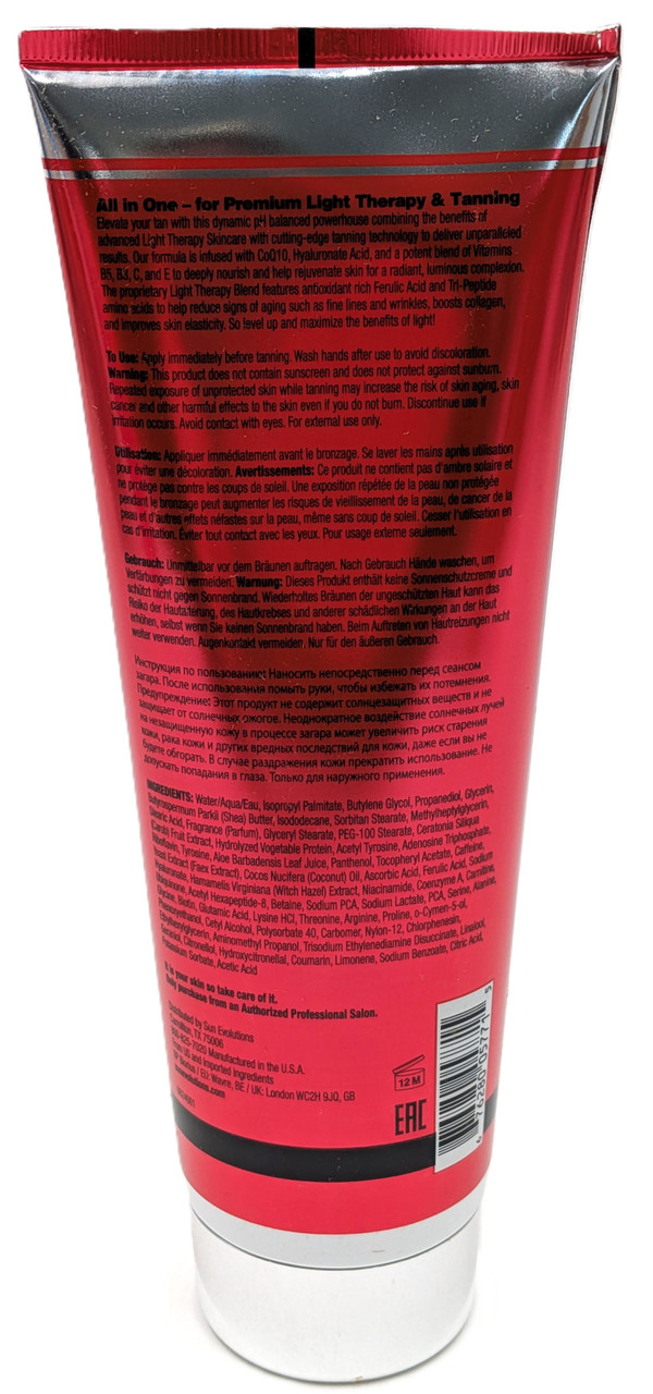 RedLight-St 2-in1 Color Correcting Intensifier Tanning Lotion 6 oz