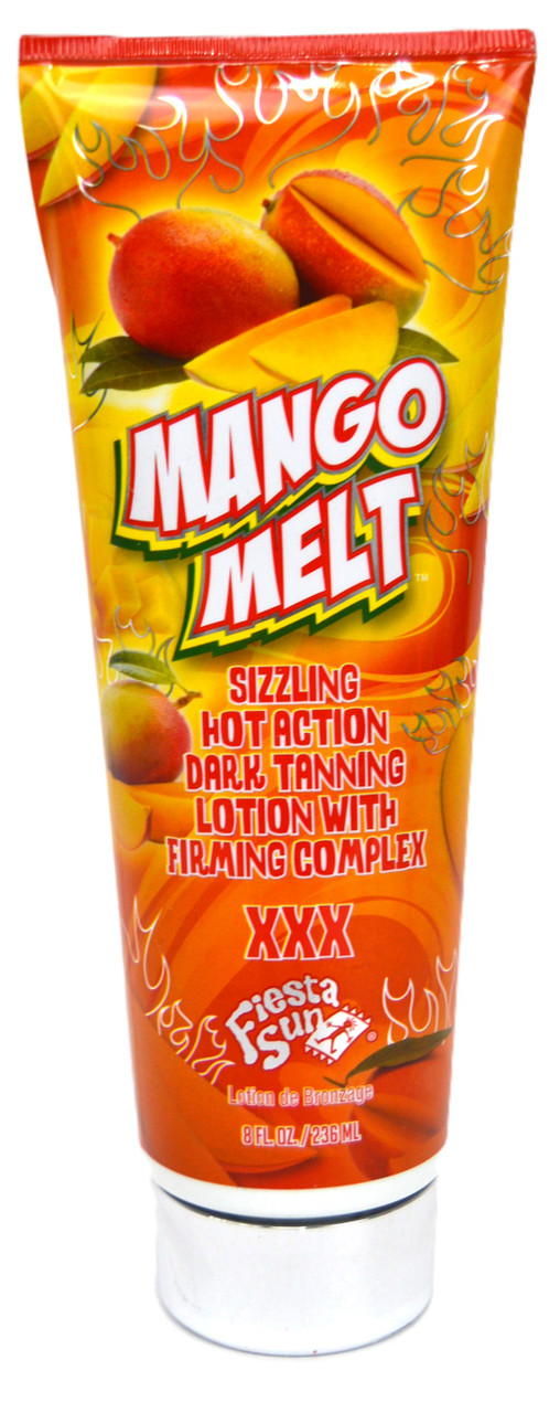 Fiesta Sun Mango Melt XXX Sizzling Hot Action Indoor Tanning Lotion 8oz