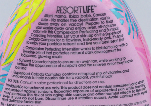 Designer Skin Resort Life Complexion Perfecting Intensifier Tanning ...