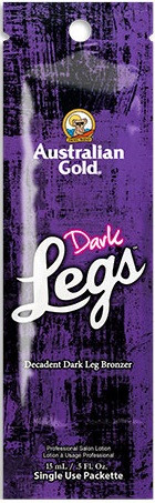 Australian Gold Dark Legs Decadent Dark Leg Bronzer Tanning Lotion 8.5 oz