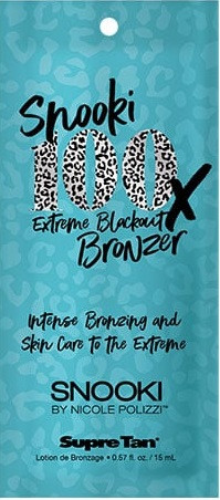 Supre Tan Snooki 100X Extreme Blackout Bronzer Tanning Lotion 12 oz
