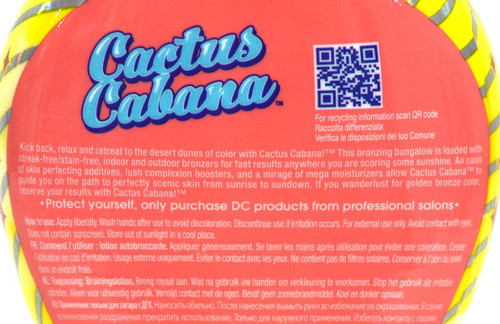 Devoted Creations Cactus Cabana Bronzing Fusion Tanning Lotion 12.25 oz