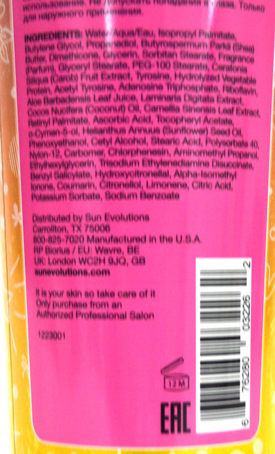 Pro Tan Summer Sweetheart Dark Tanning Accelerator Tanning Lotion 9.5 oz