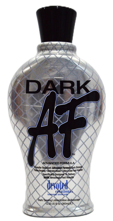 Devoted Creations Dark AF Advanced Formula Dark Bronzer Tanning Lotion ...