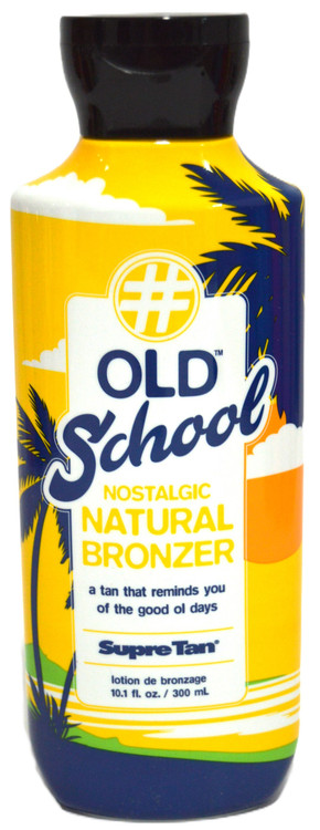 Supre Tan #Old School Nostalgic Natural Bronzer Tanning Lotion 10.1 oz