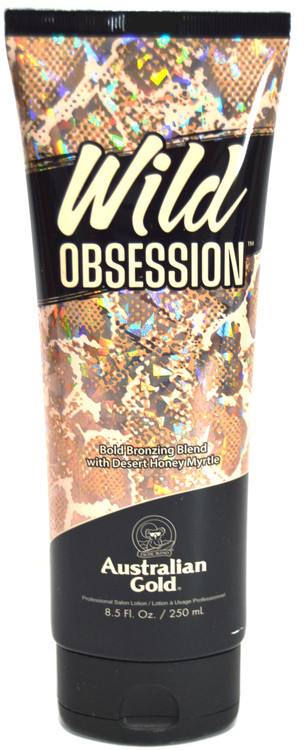 Australian Gold Wild Obsession Bold Bronzing Tanning Lotion 8.5 oz