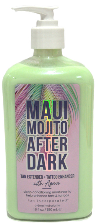 Tan Incorporated Maui Mojito After Dark Tan Extender Moisturizer 18 oz