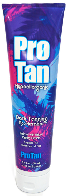 Pro Tan Hypoallergenic Dark Tanning Accelerator Tanning Lotion 9.5 oz