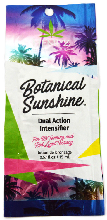 Hempz Botanical Sunshine Dual Action Intensifier Tanning Sample Packet ...