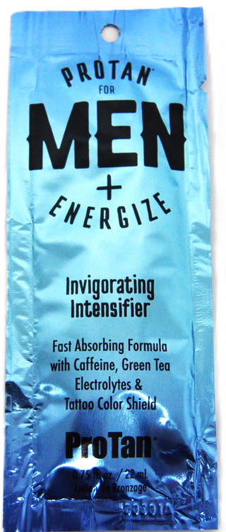Pro Tan for Men + Energize Invigorating Intensifier Tanning Sample ...