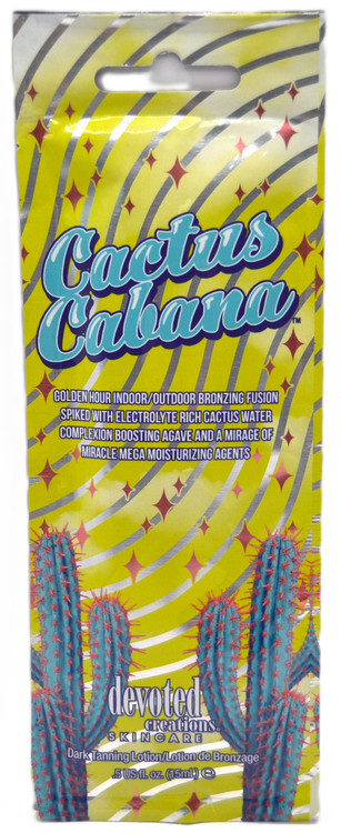 Devoted Creations Cactus Cabana Bronzing Fusion Tanning Sample Packet .5 oz