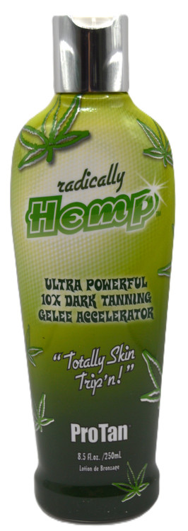 Pro Tan Radically Hemp Ultra 10X Gelee Accelerator Tanning Lotion 8.5 oz