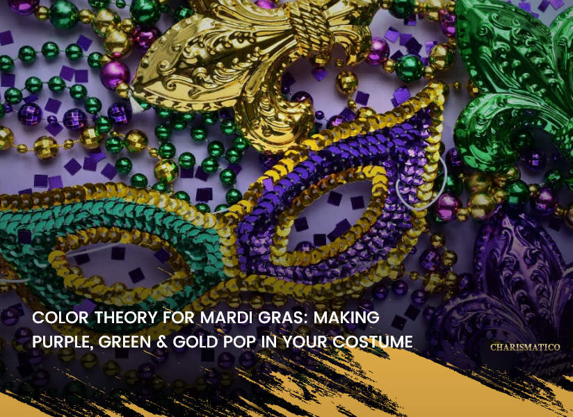 Color Theory for Mardi Gras: Making Purple, Green & Gold Pop in Your ...
